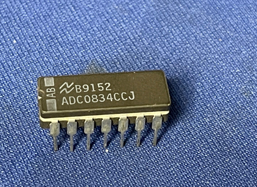 ADC0834CCJ NSC ADC0834 VINTAGE 14-Pin CERDIP RARE LAST ONE | eBay