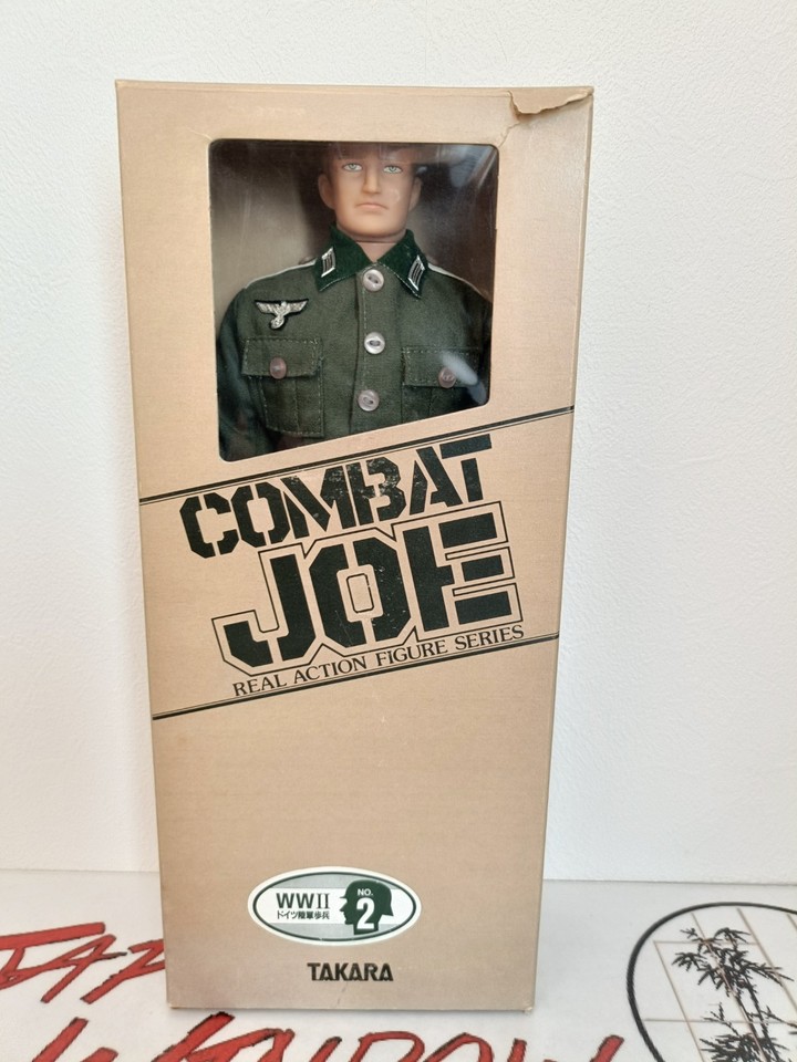 Vintage Japanese 1980's TAKARA Combat Joe WW2 GERMAN SOLDIER 1/6 Figure ...