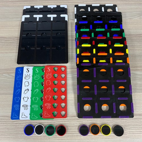 KINGDOM DEATH TRACKER/MARKER BUNDLE DAMAGE BOARDS PLAYER/MONSTER GRID ...