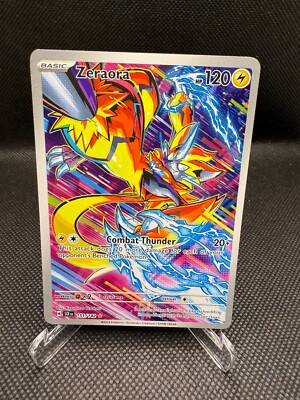 Pokémon TCG - 151/142 Zeraora IR - Scarlet & Violet - Stellar Crown ...
