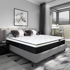 12" 14" Gel Memory Foam Mattress Full Queen King Size Hybrid Spring Bed ...