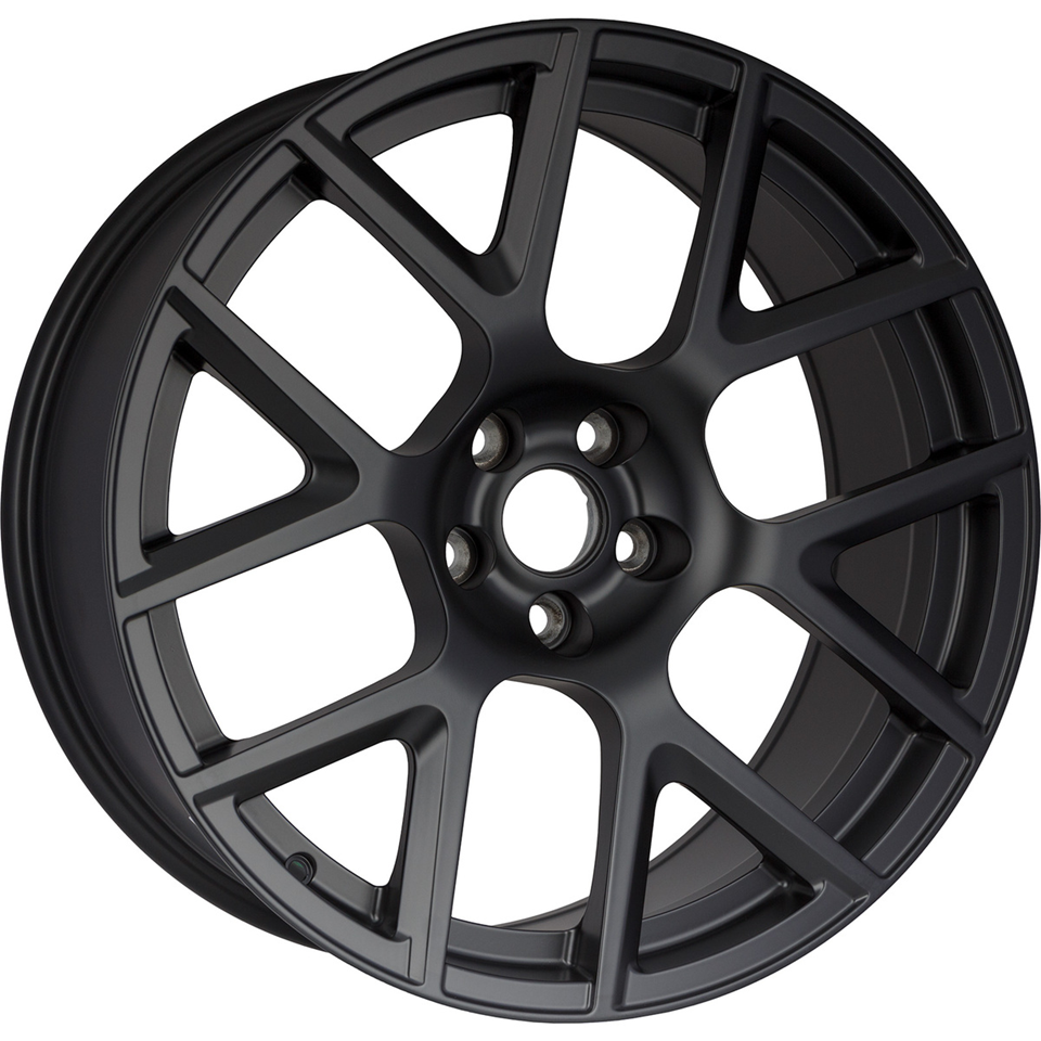 New 20" x 9" 5x115 Black Wheel Rim 2015-2019 Dodge Charger Challenger ...