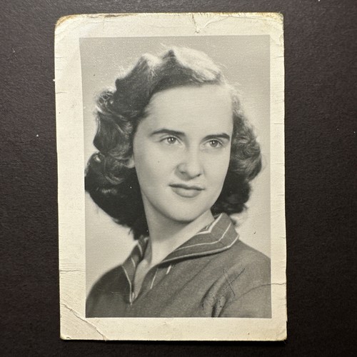 1950s Named woman portrait Patricia Wyatt Pat Michigan Original Vintage ...