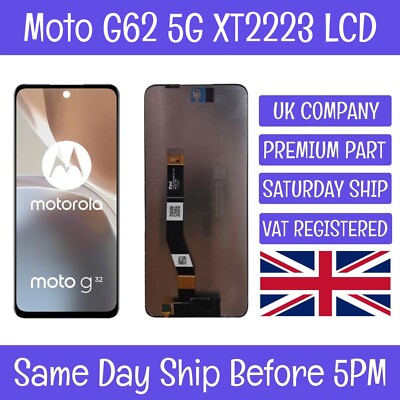Motorola Moto G62 5G XT2223 LCD Screen Display Touch Digitizer Assembly ...
