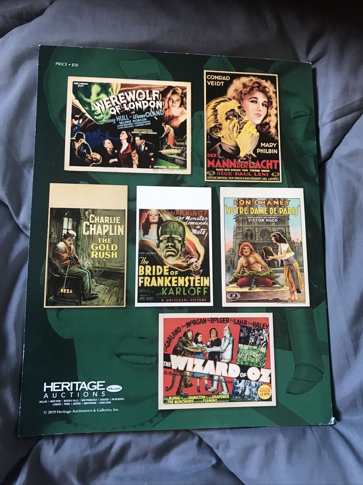 Heritage Vintage Movie Poster Auction March 23-24, 2019 Catalog | eBay