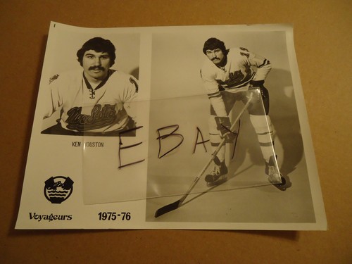 Ken Houston 1975-76 Nova Scotia Voyageurs AHL hockey photo | eBay