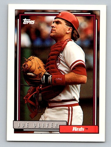 1992 Topps #304 Joe Oliver Cincinnati Reds Baseball Card | eBay