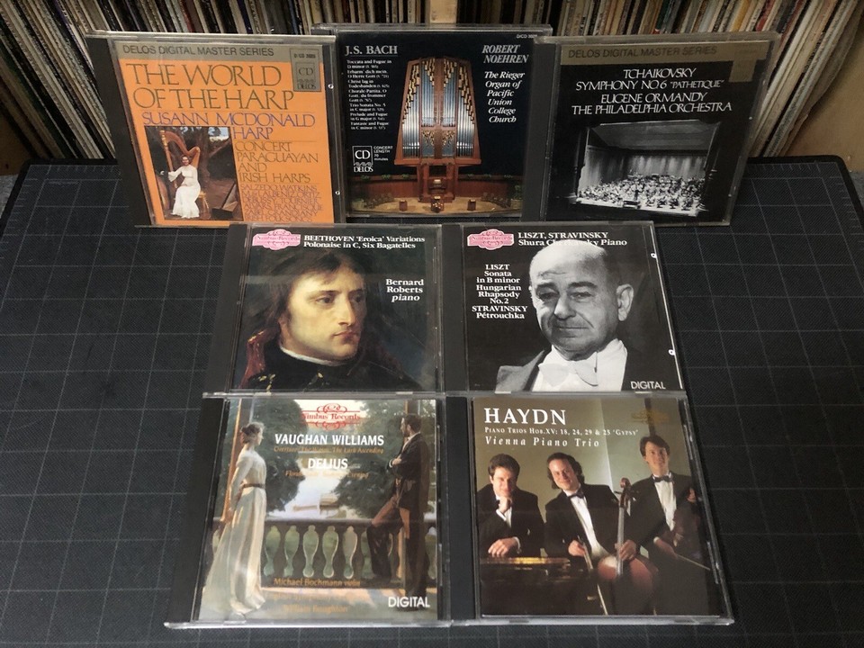 W. Germany/Japan Import Classical/Opera CD Lot (60) DG/TELARC/NIMBUS ...