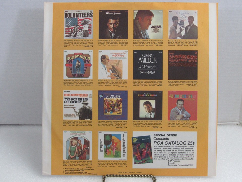 Porter Wagoner & Dolly Parton Porter Wayne & Dolly Rebecca RCA LSP-4305 ...