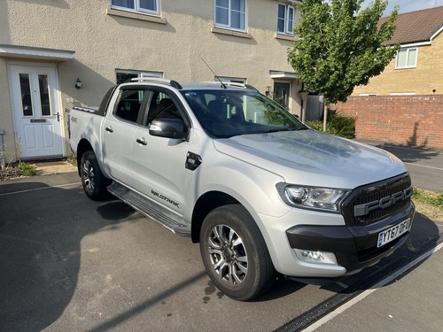 Ford Ranger Wildtrak, 2017 Reg, Silver, 3.2L, Recent MOT &Full Service ...