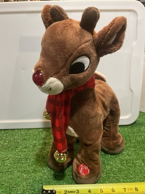 Rudolph The Red Nose Reindeer Dancing Musical Nose Light Up Dan Dee HTF ...