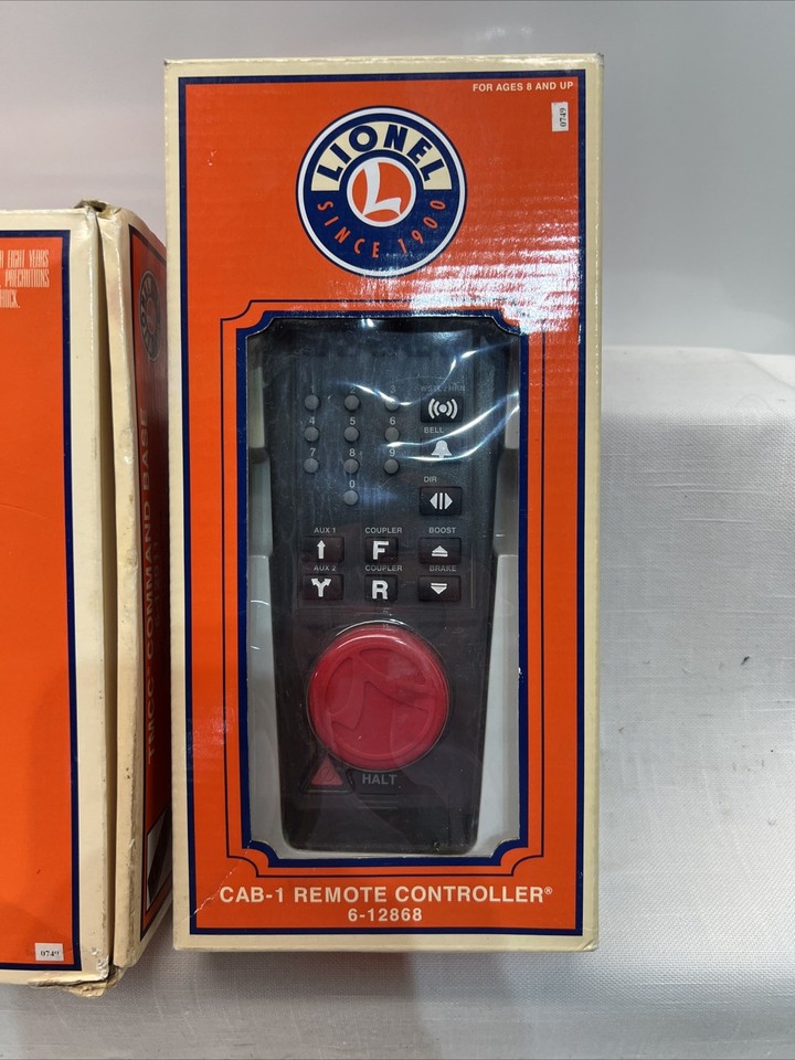 Lionel 6-12969 O TrainMaster CAB1 Command Set Remote & Base EX/Boxed | eBay