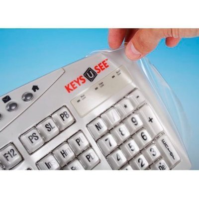 Anti Microbial Biosafe Keys U See Keyboard Cover - Protect Microbes ...