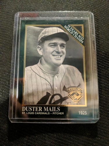 #1365 DUSTER MAILS, Indians 1995 Megacards/Conlon Collection World ...