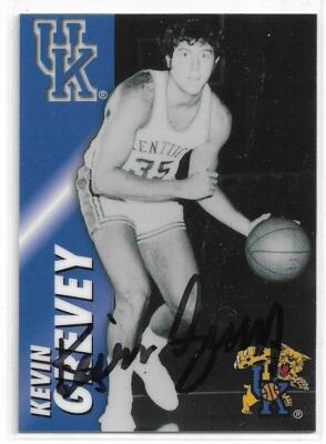 KEVIN GREVEY Autographed Signed 1998 Basketball card #35 Kentucky ...