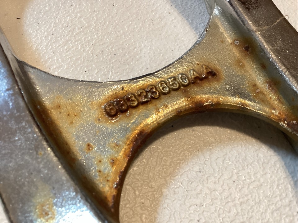 2019-21 RAM 1500 DT CHROME RIGHT FRONT TOW HOOK OEM 68288776AA | eBay