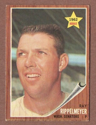 1962 Topps #271 Ray Rippelmeyer Senators (20% *Rebate w 10+ Items!!) | eBay