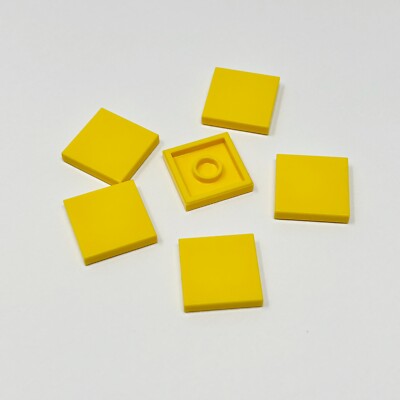 3068b LEGO Parts Tile 2x2 YELLOW (6) | eBay