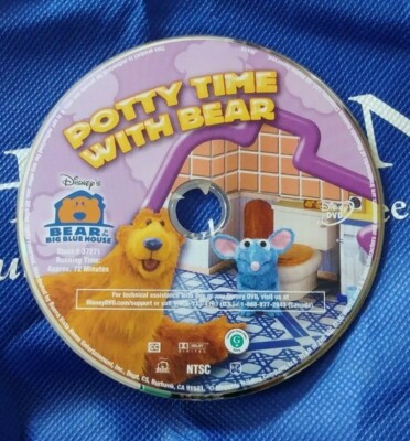Bear Big Blue House "Potty Time W/ Bear" DVD | eBay