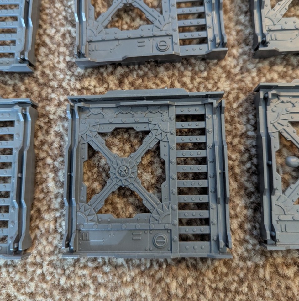 11 Classic Necromunda Bulkheads - Plastic - Warhammer 40k - OOP | eBay