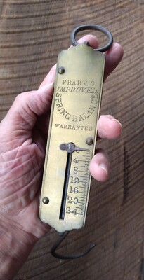 Scales - Spring Balance Warranted