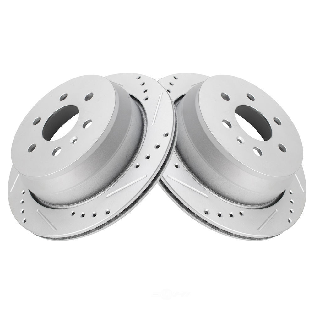 Disc Brake Rotor Set-Performance 2 Piece Brake Rotor Set TRQ BRA19823 ...