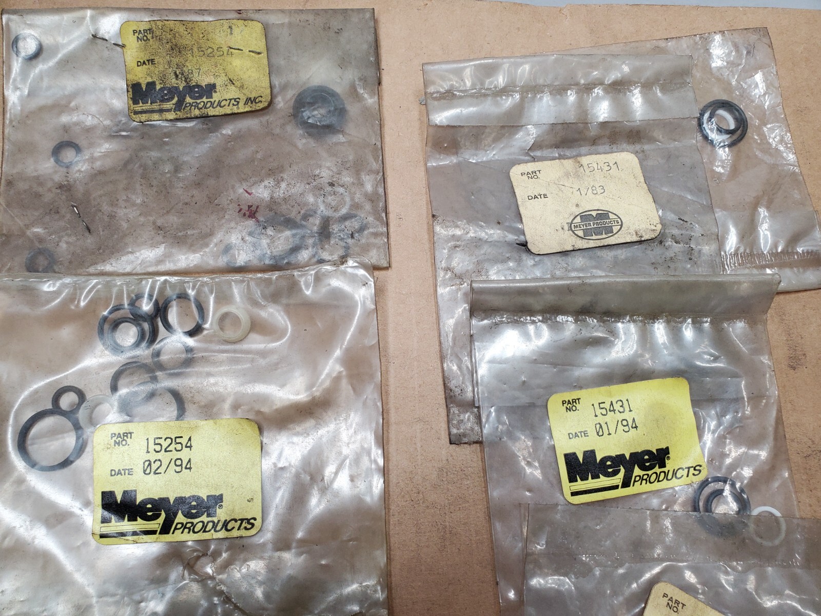 NOS OEM Meyer & AM Seal Kits Lot 15431 15432 15433 15254 15610 15707 ...