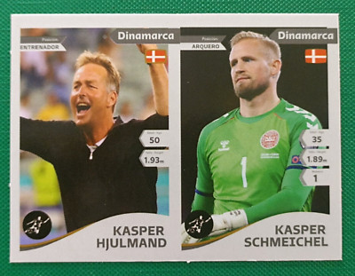 2022 ES Qatar World Cup FIFA #180 KASPER HJULMAND / KASPER SCHMEICHEL ...