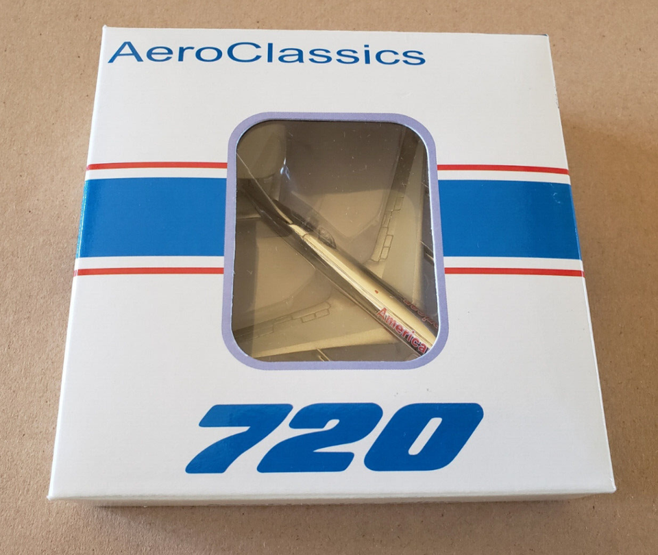 1:400 AeroClassics Boeing 720-023B American Airlines N7551A | eBay
