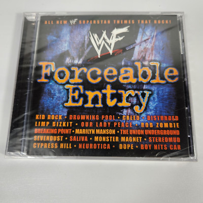WWF Music CD Forceable Entry Various Artists 2002 Sony Theme Songs that Rock!! 696998521124| eBay