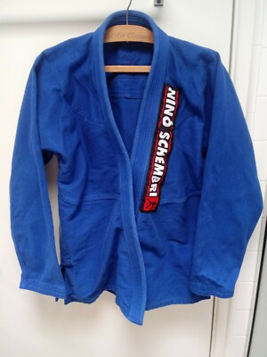 Nino Schembri A1 Kimono Joy Jitsu Gi Jacket Top Only BJJ Blue Gently ...