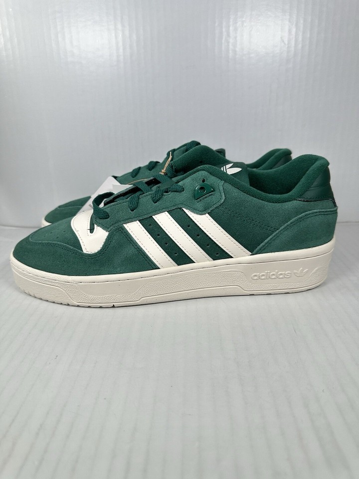 NEW Adidas Rivalry Low Suede Shoes Sneakers Size 10 Collegiate Green ...