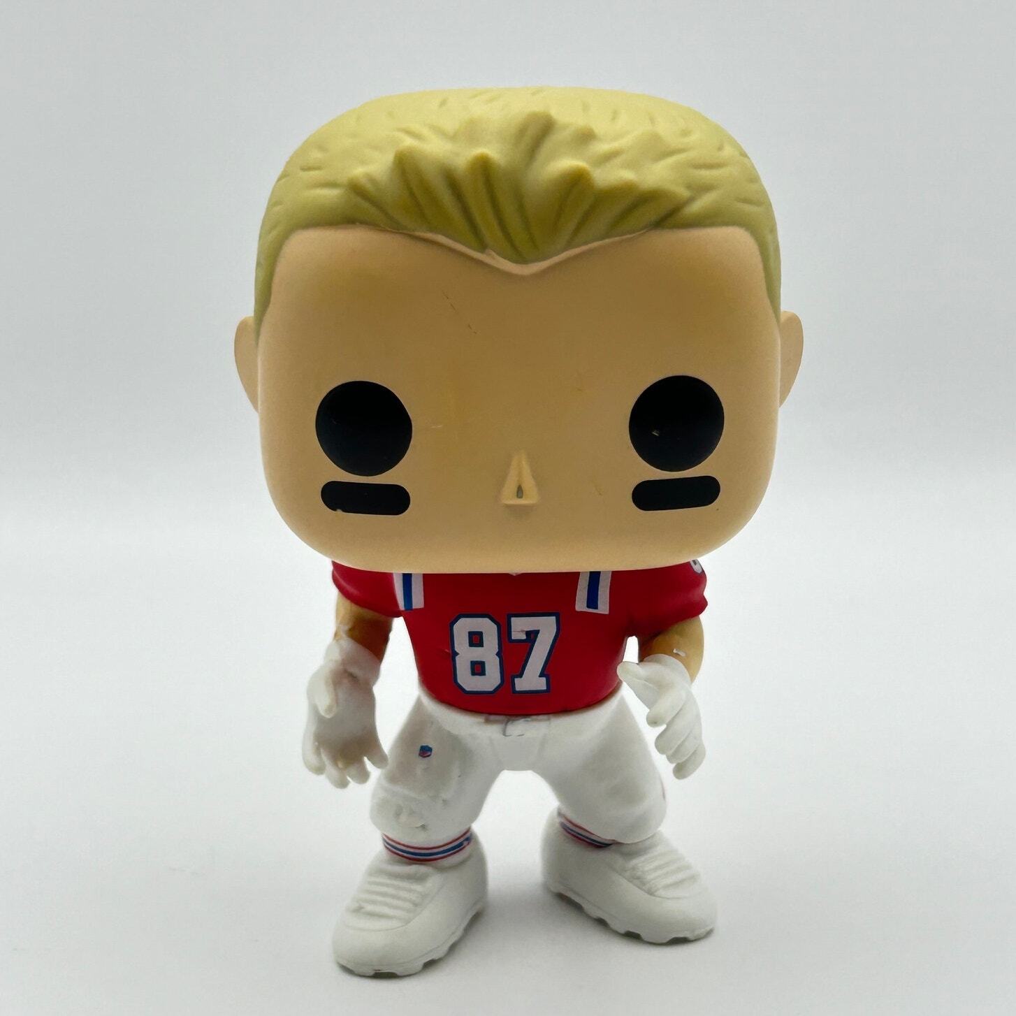Funko Pop! NFL New England Patriots - Rob Gronkowski #56 GameStop Red ...