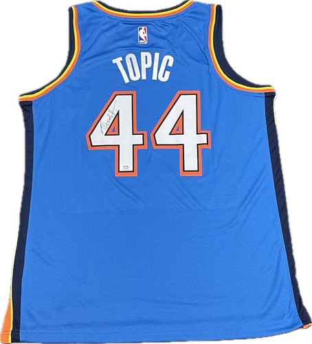 Nikola Topic signed jersey PSA/DNA Oklahoma City Thunder Autographed | eBay
