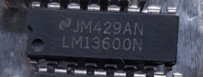 National Semiconductor LM13600N OP AMP IC DIL16 New OLD Late 80's STOCK ...