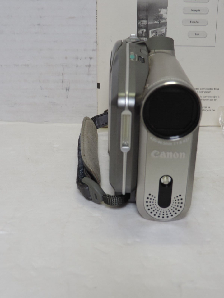 Canon mini DVD Camcorder NTSC DC 20 A Video Transfer Recorder - TESTED ...