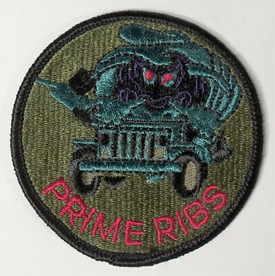 VINTAGE USAF PRIME RIBS READINESS IN BASE SERVICE SUBDUED PATCH ...