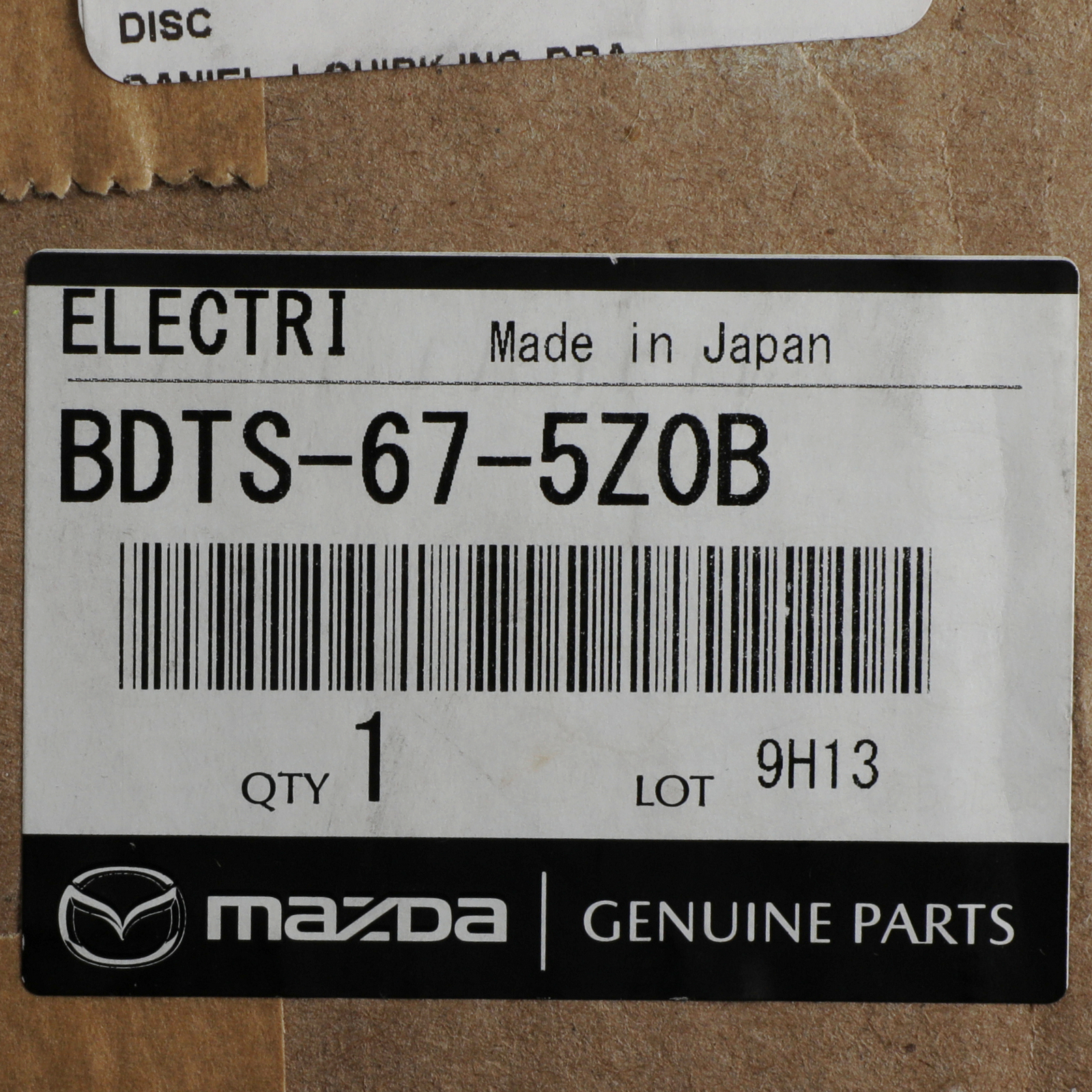 Genuine Mazda Module BDTS-67-5Z0B for sale online | eBay