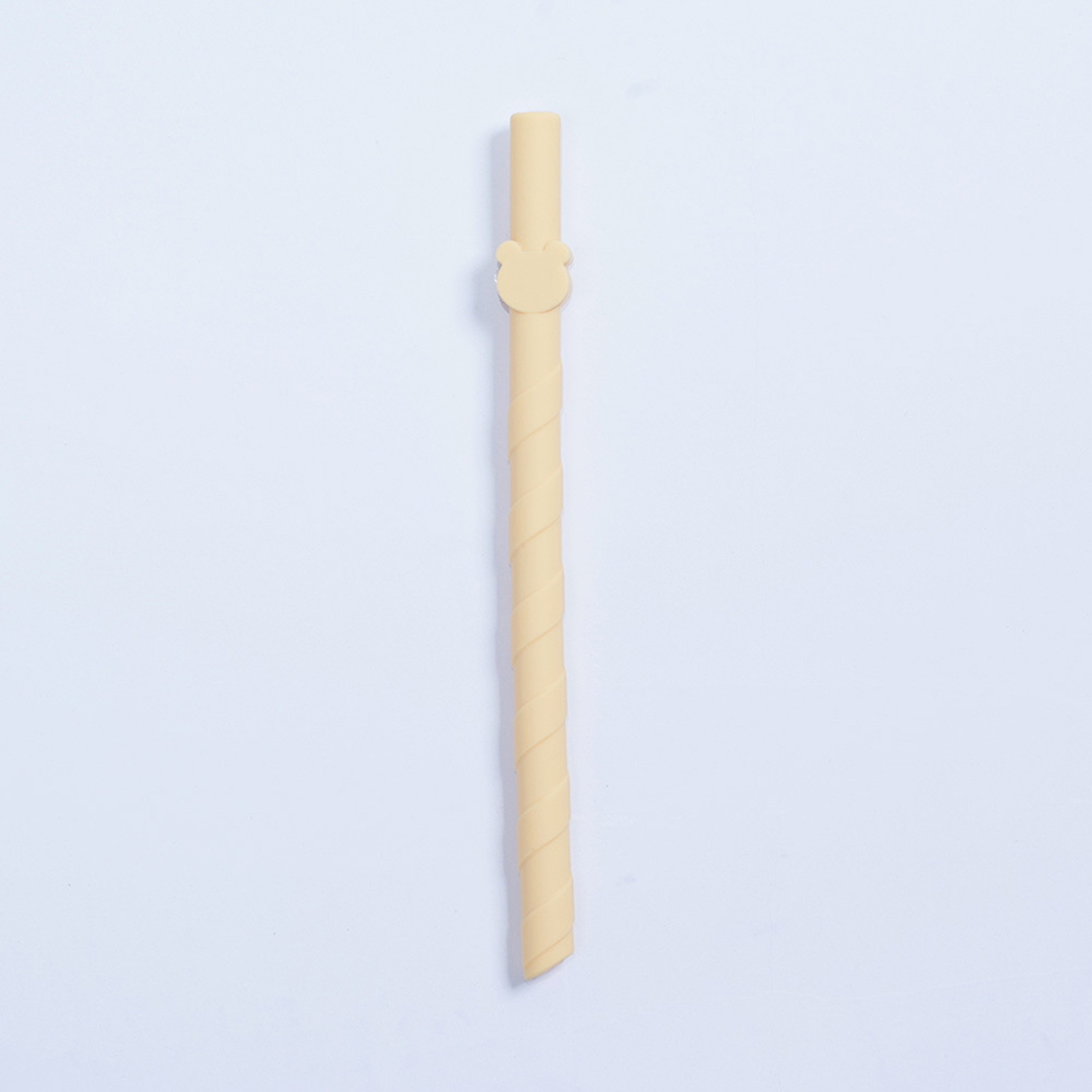 No Sharp Edges Corners Straw Soft Silicone 10pcs Colorful Straws ...