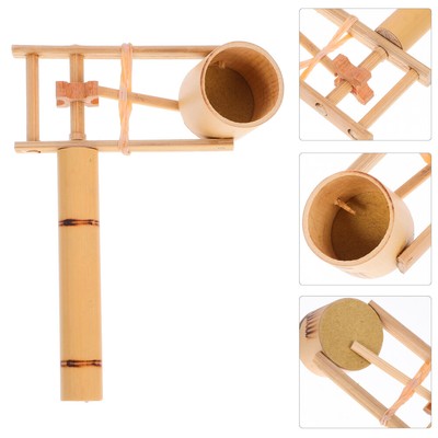 Percussion Instrument Bamboo Castanet Long Handle Educational Castanet ...