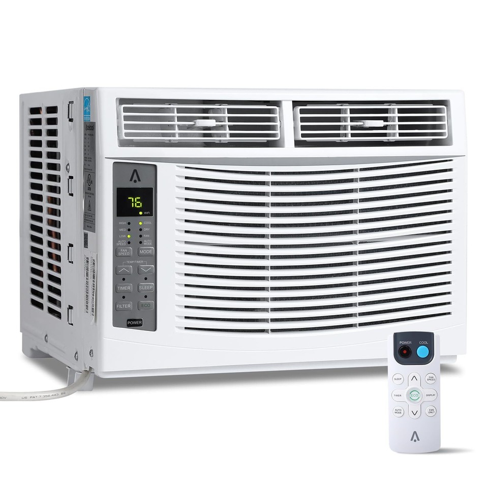 🔜 ️6000 Btu Window-Mounted Air Conditioner Cools Up to 250 SqFt for ...