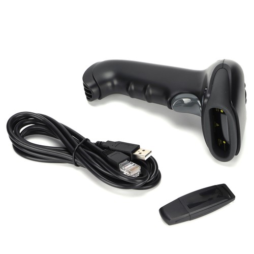 Barcode Scanner Wireless Handheld 1D Bar Code Scanning Gun With Data ...