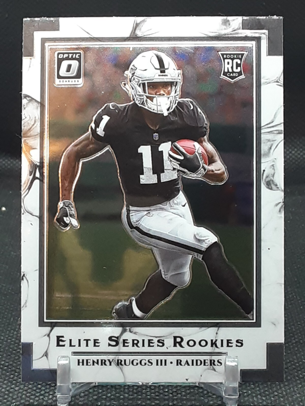HENRY RUGGS II 2020 DONRUSS OPTIC ELTITE SERIES RAIDERS ALABAMA CRIMSON ...