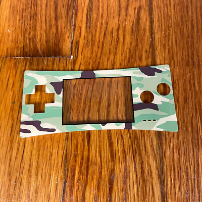 Nintendo Game Boy Micro Faceplate Authentic Camo OEM Authentic Original ...