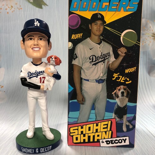 Shohei Ohtani & Decoy Bobblehead White L.A. Dodgers 8/28/24 NEW ...