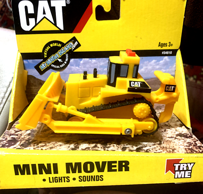 CAT (CATERPILLAR) 5" MINI MOVER ILLUMINATES MAKES CONSTRUCTION SOUNDS!