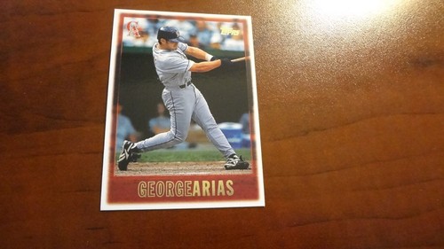 1997 TOPPS # 306 GEORGE ARIAS BASEBALL CARD | eBay