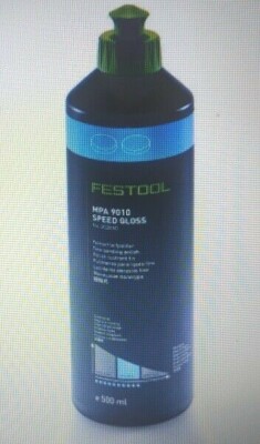 Festool MPA 9010 SPEED GLOSS FINE SANDING POLISH 500ml Blue *German ...