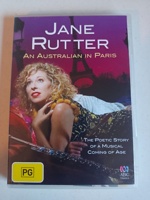 JANE RUTTER AN AUSTRALIAN IN PARIS - PRELOVED DVD - OZ SELLER- FREE ...