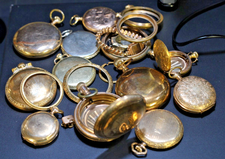 Gold Scrap Watch Cases, 432 GRAMS... | eBay